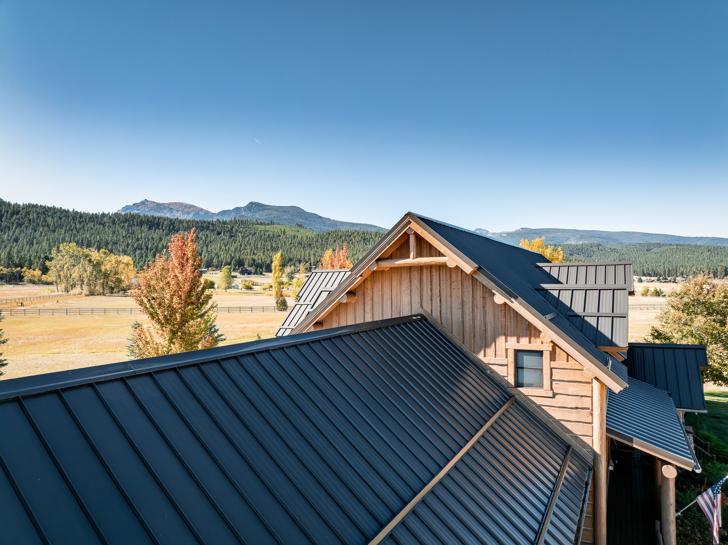 Cut and Drop Metal Roofing Panels in Montana